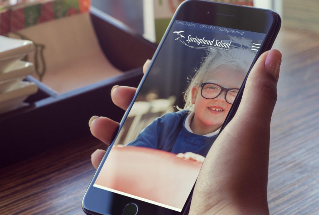 Springhead School, Scarborough - School Website Design by Content Caretaker